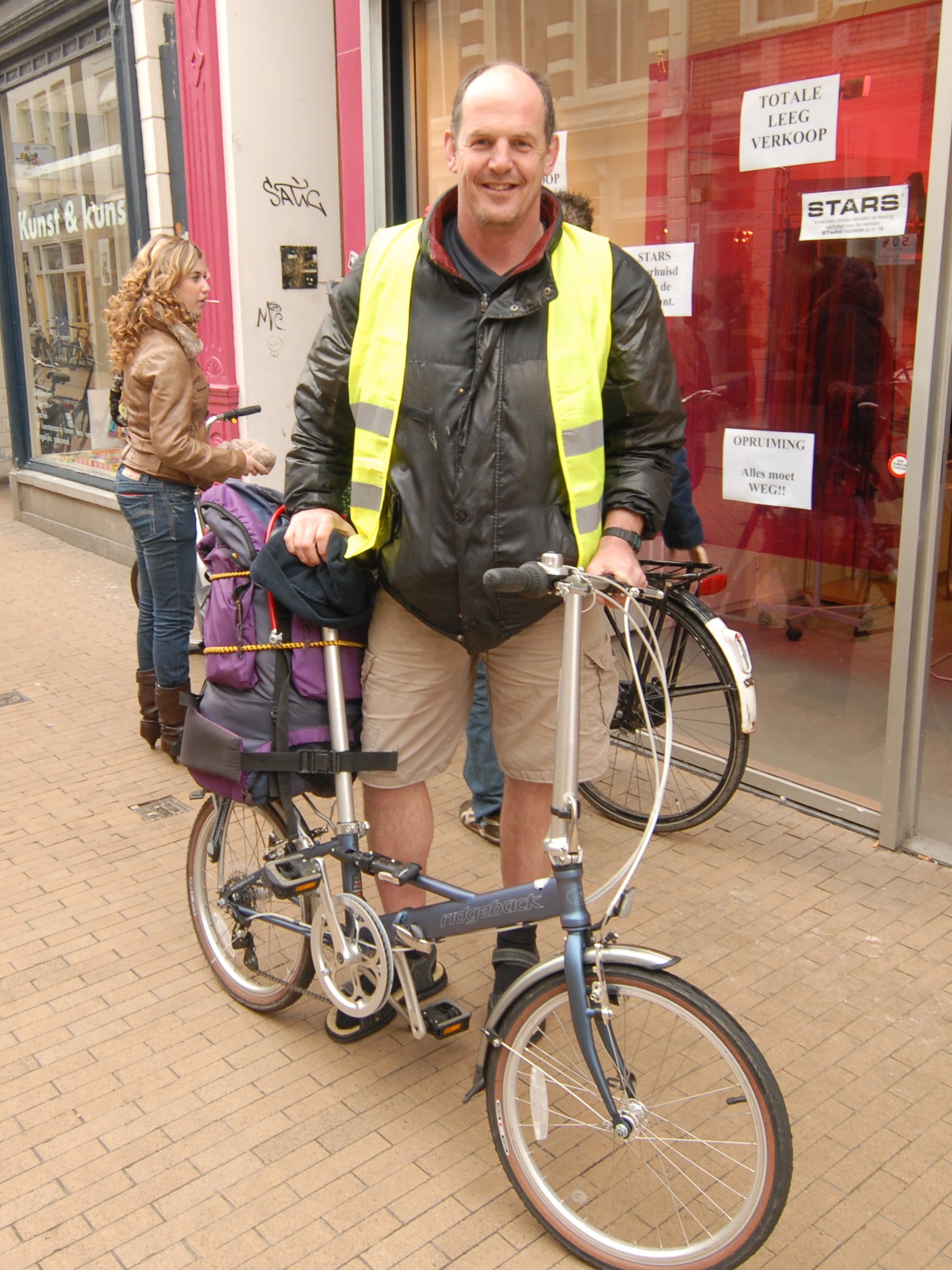 Steve Kidd in Gronigen, Northern Holland